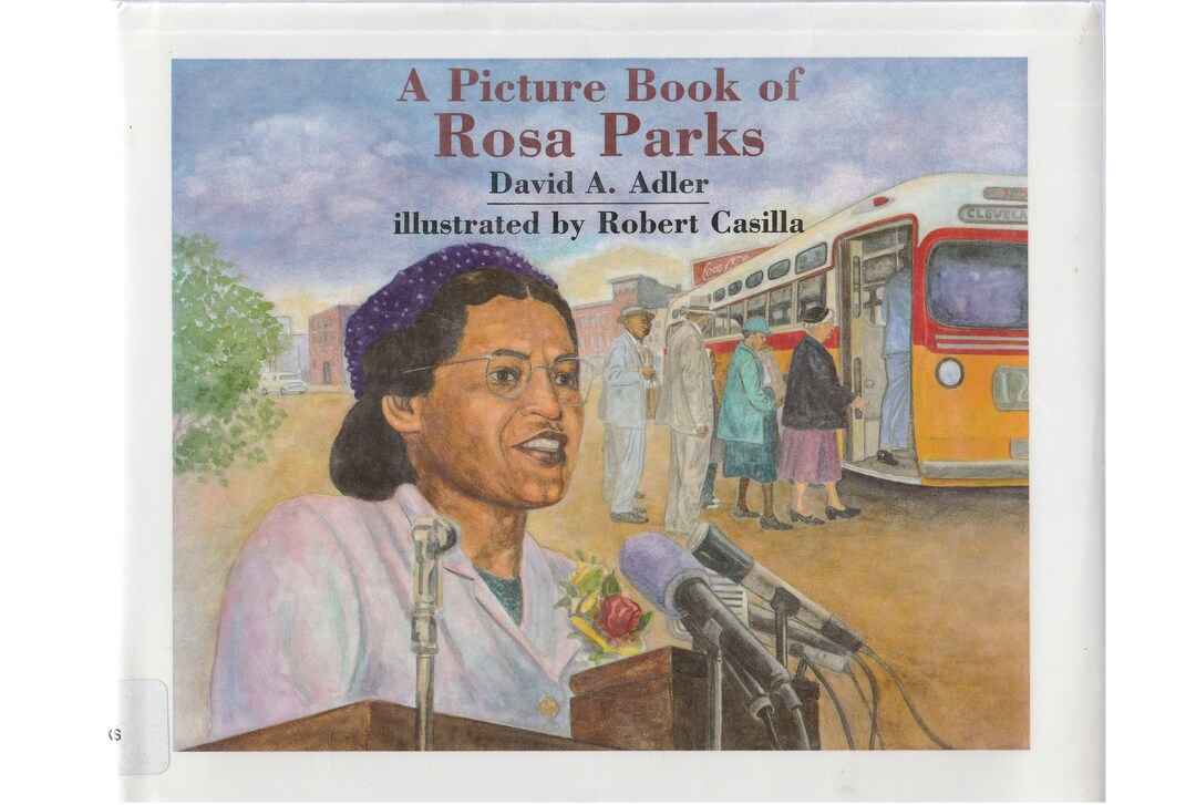 Vintage Childrens Biography Book Picture Book of Rosa Parks, Civil ...