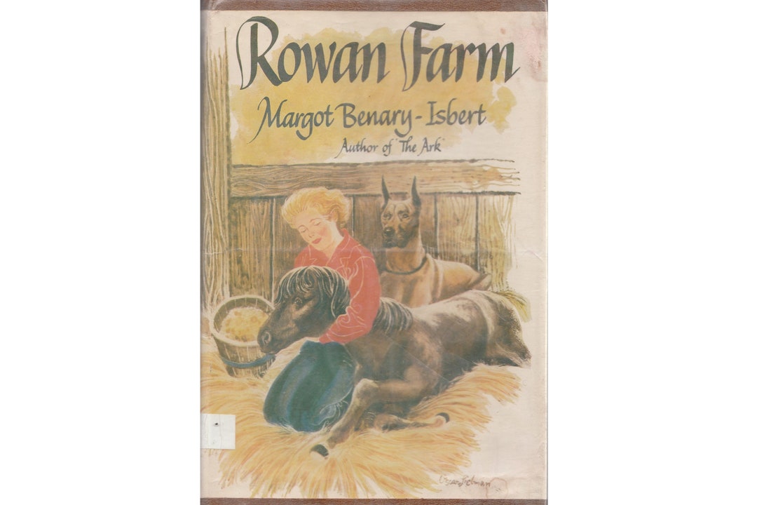 Vintage YA Childrens Book Rowan Farm by Margot Benary Isbert, Postwar ...