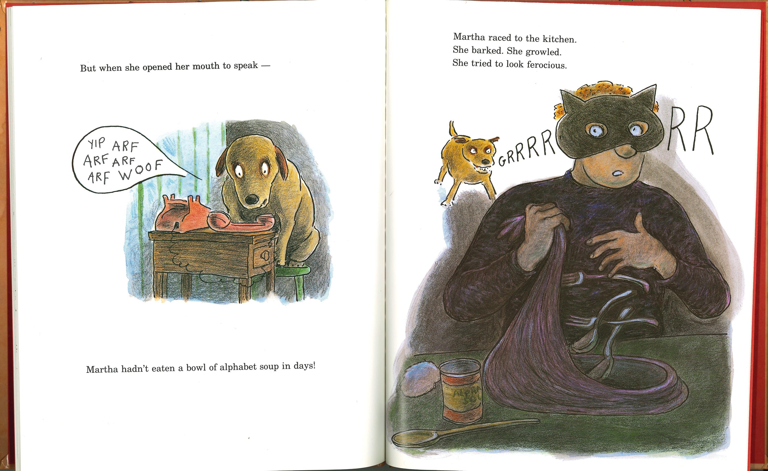 Vintage Susan Meddaugh Children's Fantasy Picture Book Martha Speaks ...