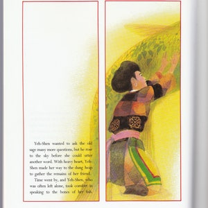 Vintage Chinese Fairy Tale Childrens Book Yeh Shen, Cinderella Story ...
