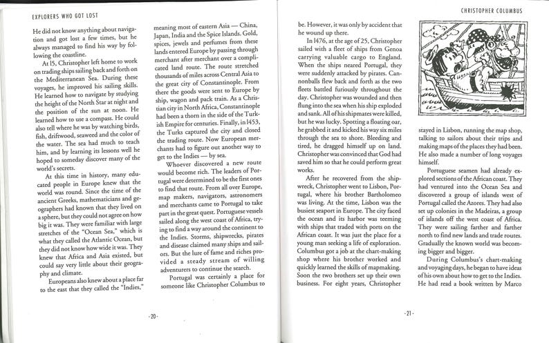 Vintage Age of Exploration Children's Biography Book Explorers Who Got ...