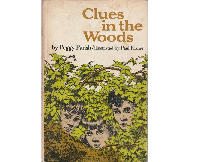 Vintage Childrens Mystery Story Clues in the Woods by Peggy Parish ...