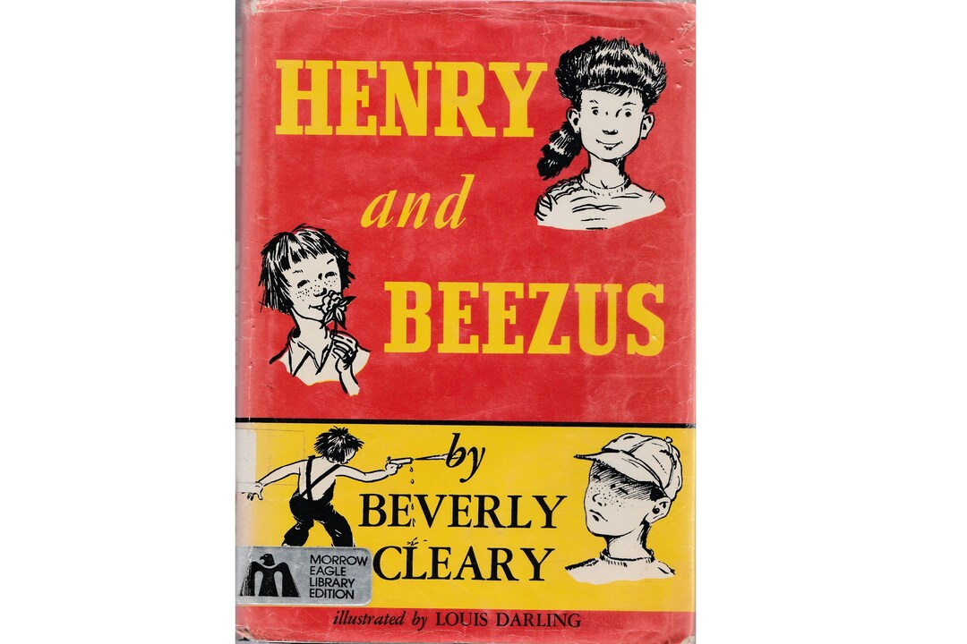 Vintage Beverly Cleary Childrens Book Henry and Beezus, Henry Huggins ...