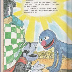 Vintage Sesame Street Childrens Picture Book the Amazing Mumford ...