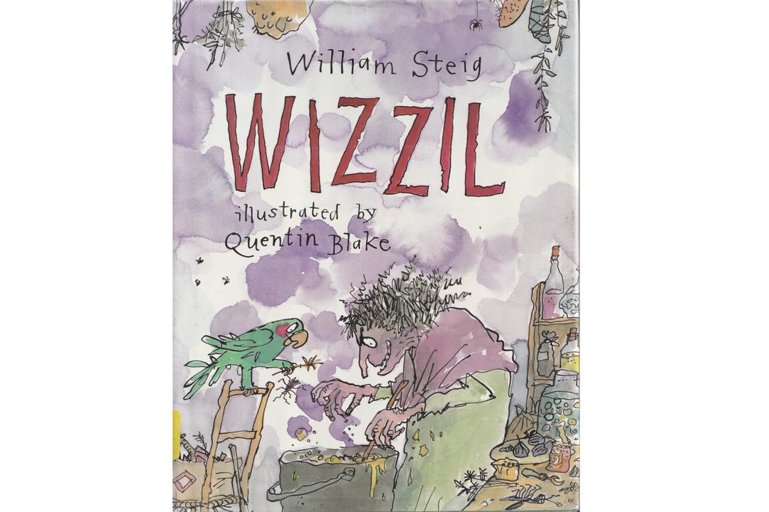 Vintage William Steig Childrens Picture Book Wizzil, Quentin Blake ...