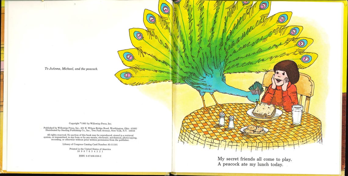 Vintage Childrens Easy Beginner Reader Zoo Animal Fantasy Picture Book ...