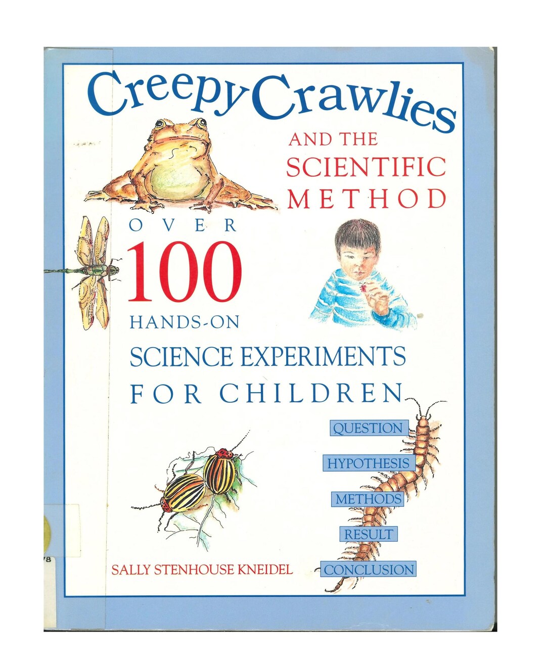 Vintage Childrens Science Experiments Book Creepy Crawlies and the ...