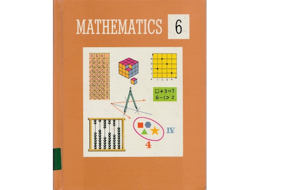 Vintage 1960s School Math Textbook Mathematics 6 Laidlaw - Etsy