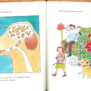 Vintage Susan Meddaugh Children's Fantasy Picture Book Martha Speaks ...