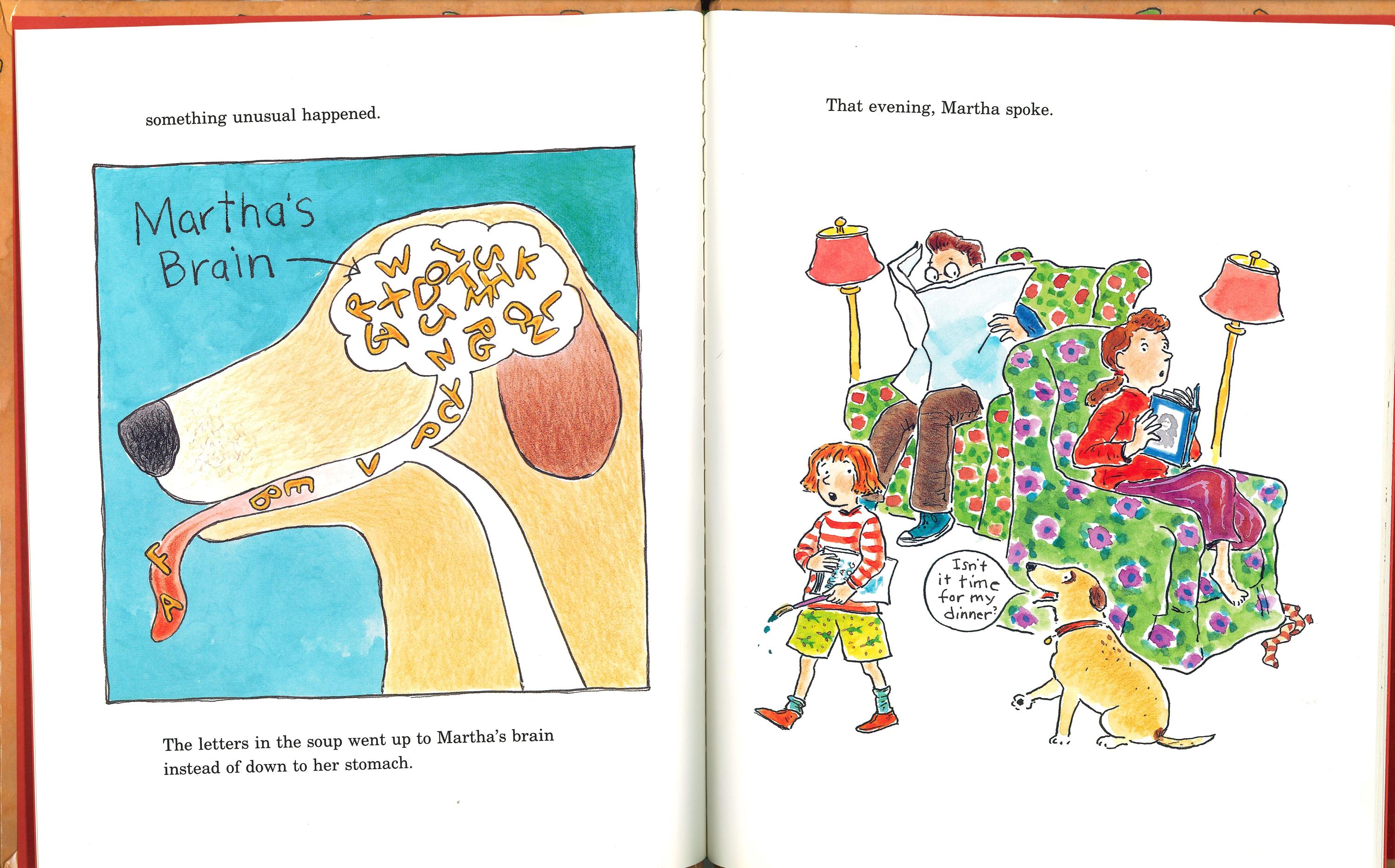 Vintage Susan Meddaugh Children's Fantasy Picture Book Martha Speaks ...
