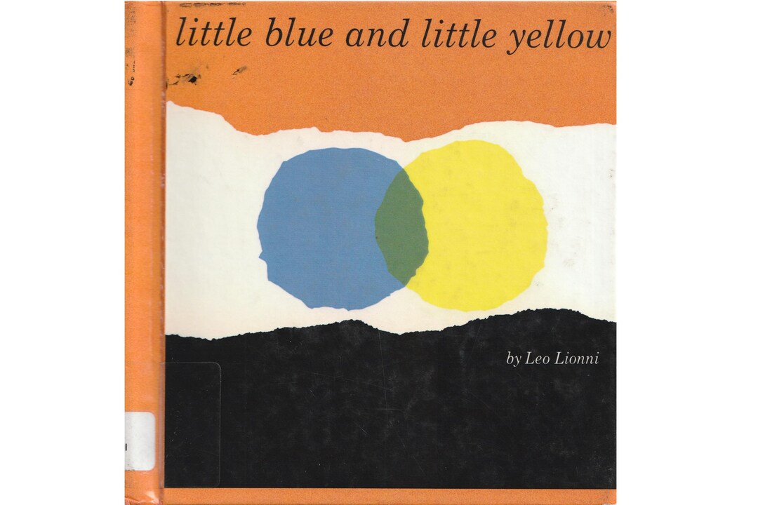 Vintage Childrens Picture Book Little Blue and Little Yellow, Leo ...