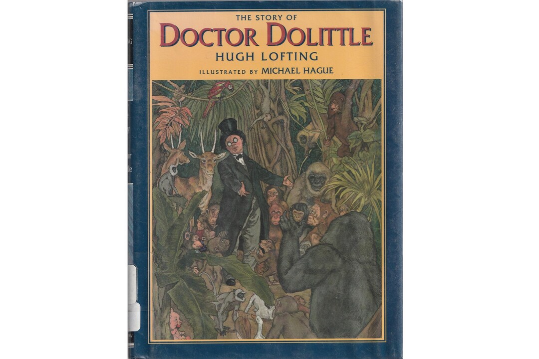 Vintage Classic Childrens Literature Book the Story of Doctor Dolittle ...