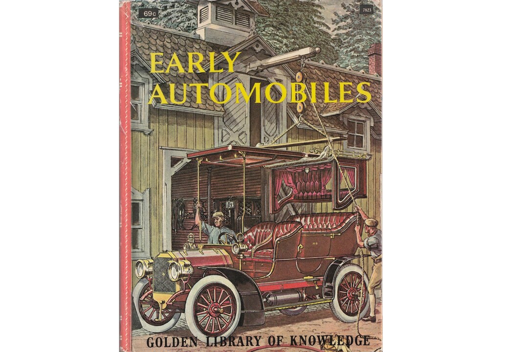 Vintage Golden Library of Knowledge Childrens Transportation Technology ...