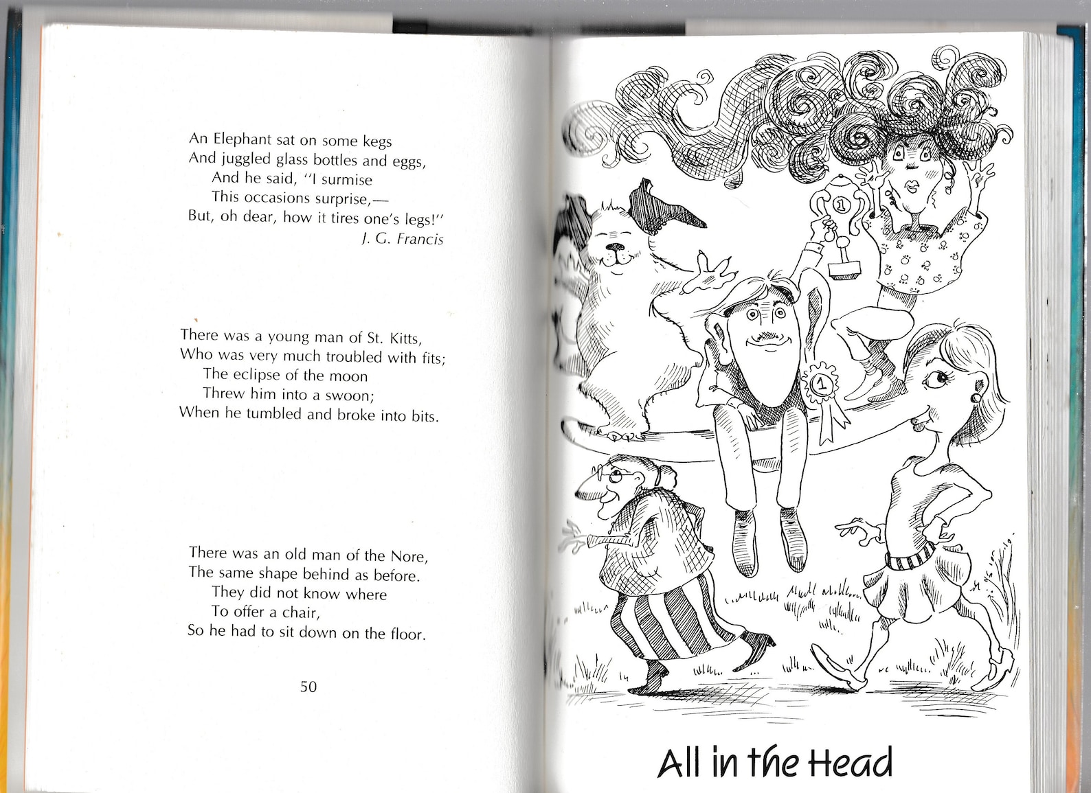 Vintage Childrens Poetry Book Lots of Limericks by Myra Cohn Livingston ...