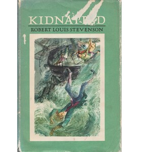 Vintage Robert Louis Stevenson Childrens Literature Book Kidnapped ...