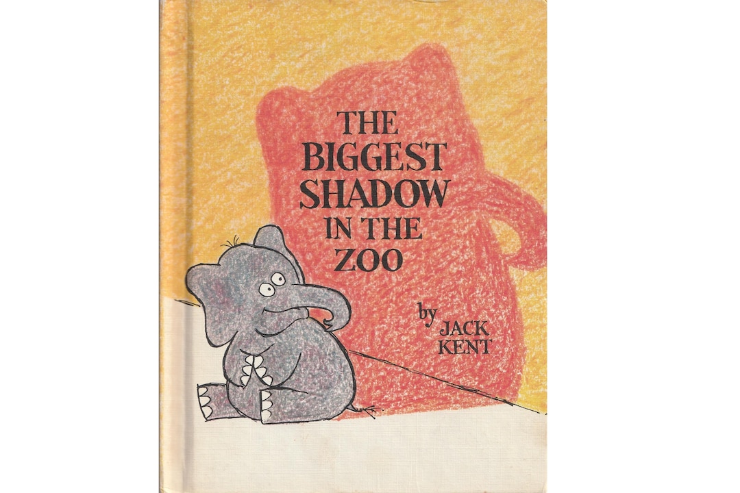 Vintage Jack Kent Childrens Picture Book the Biggest Shadow in the Zoo ...