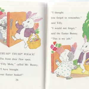 Vintage Childrens Easter Book Silly Tilly and the Easter Bunny, Lillian ...