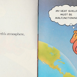 Vintage Garfield the Cat Childrens Picture Book Garfield in Space, Jim ...