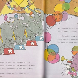 Vintage Childrens Circus Picture Book My Circus Story With the Friendly ...
