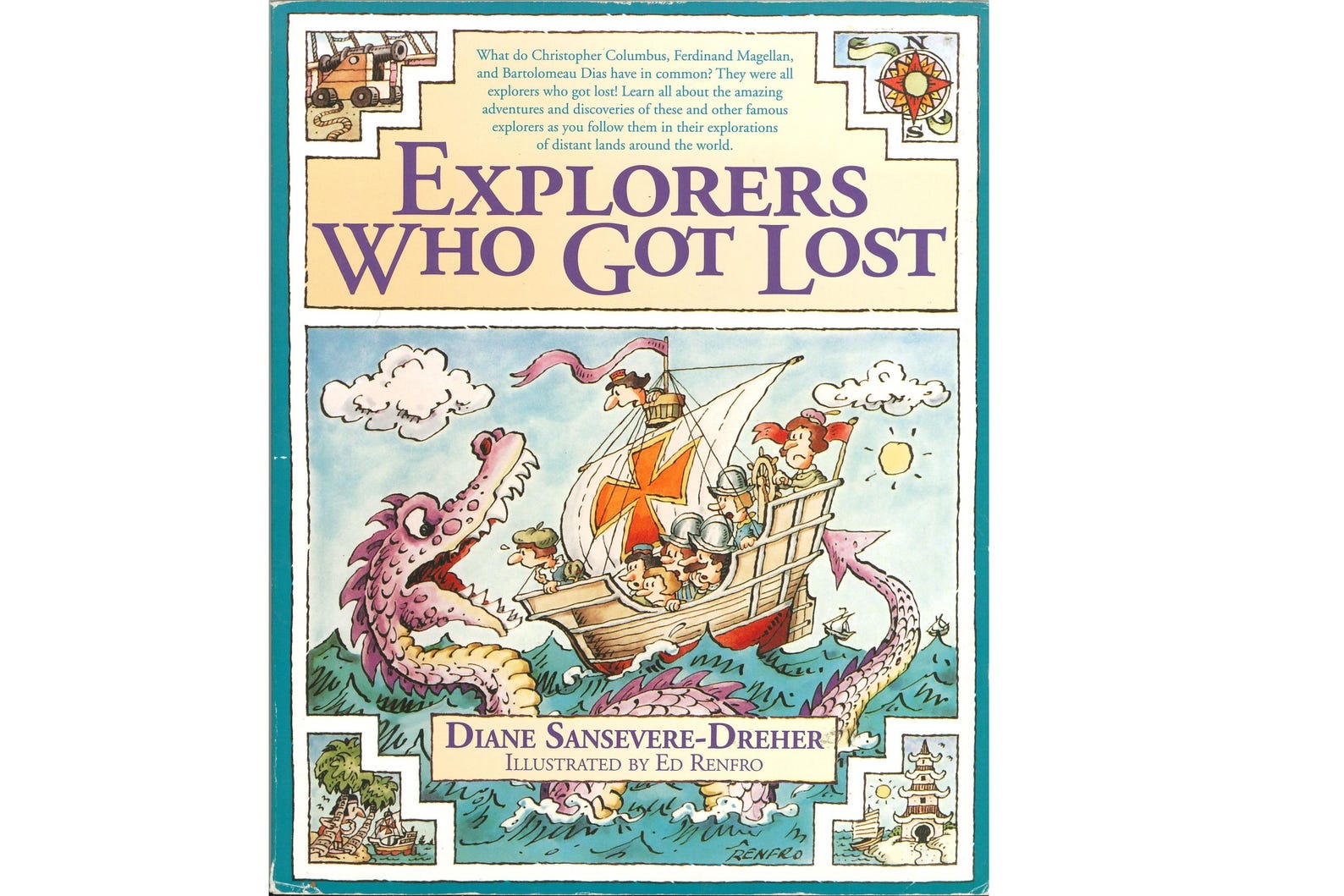 Vintage Age of Exploration Children's Biography Book Explorers Who Got ...
