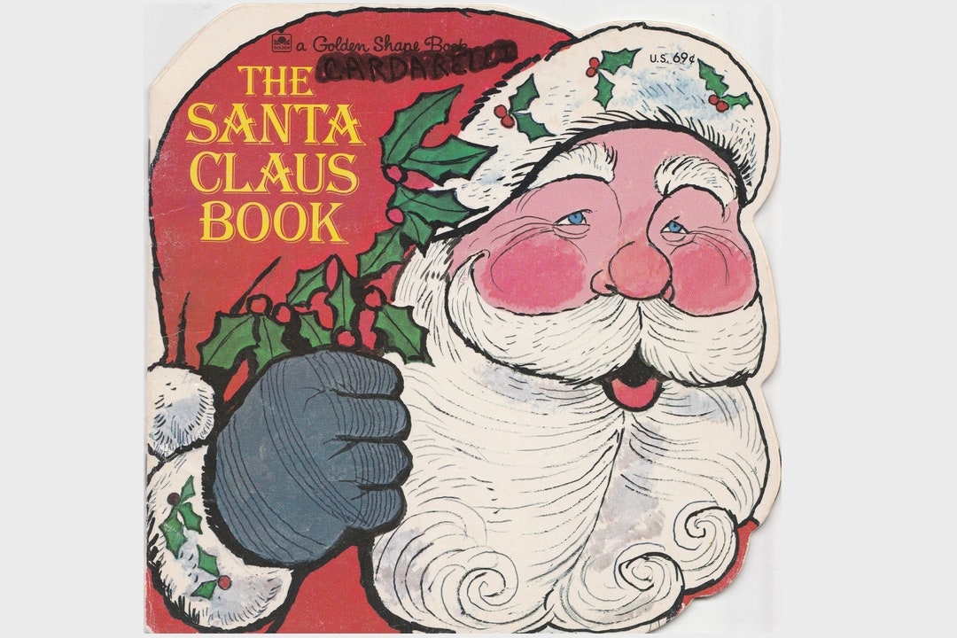 Vintage Childrens Christmas Picture Book the Santa Claus Book, Aurelius ...
