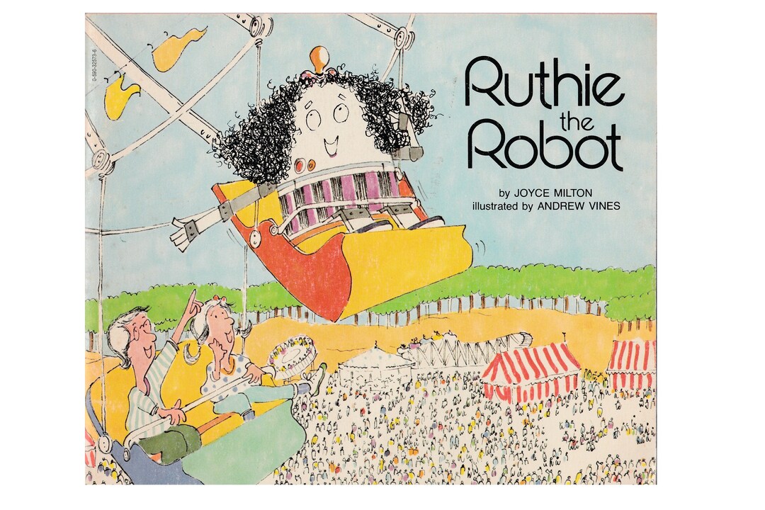 Vintage Childrens Picture Book Ruthie the Robot, Joyce Milton, Talking ...