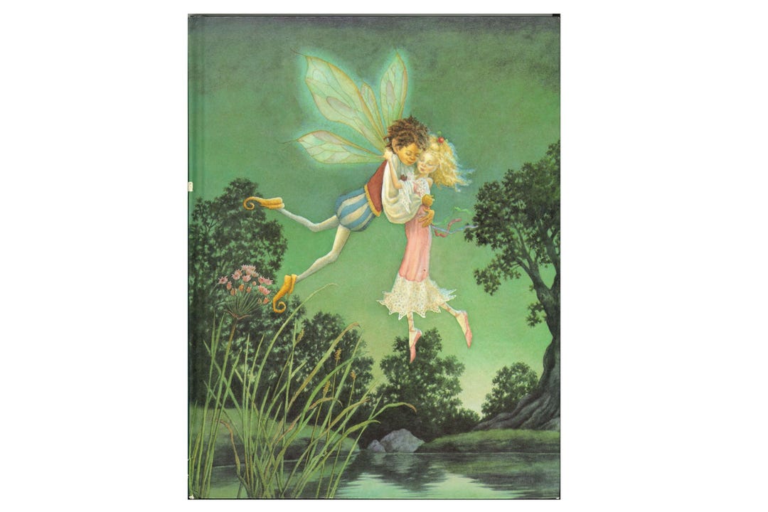 Vintage Childrens Fairytale Fantasy Picture Book Fairy Wings, Lauren ...
