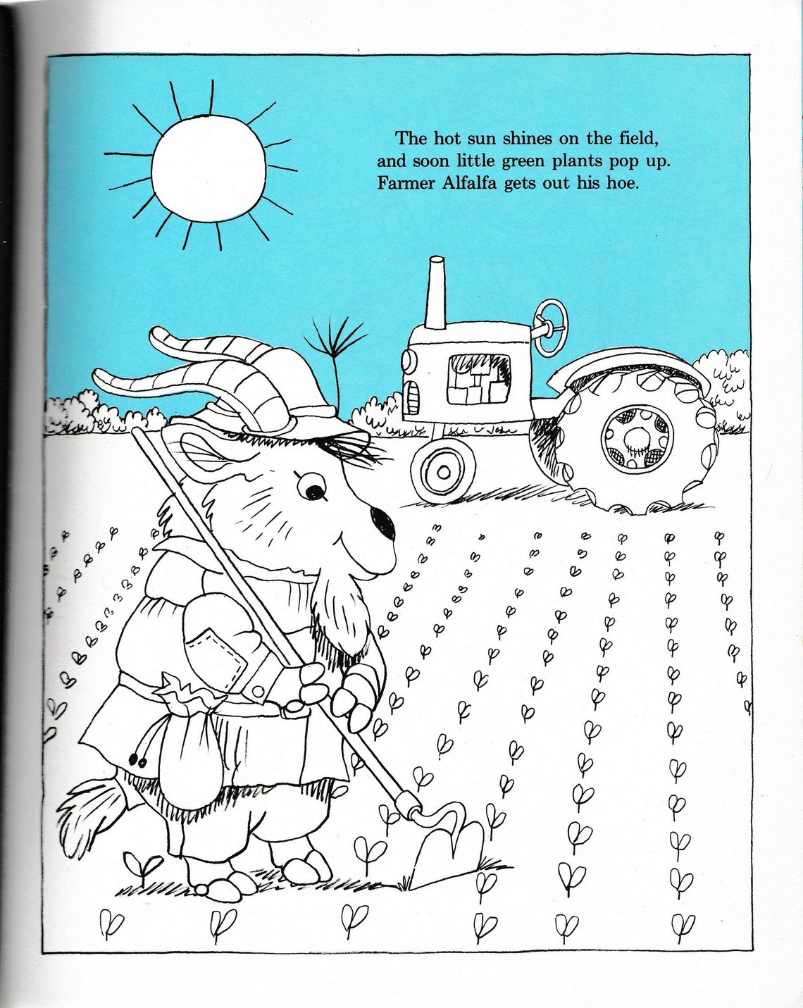 Vintage coloring book Richard Scarry Stories to Color with | Etsy