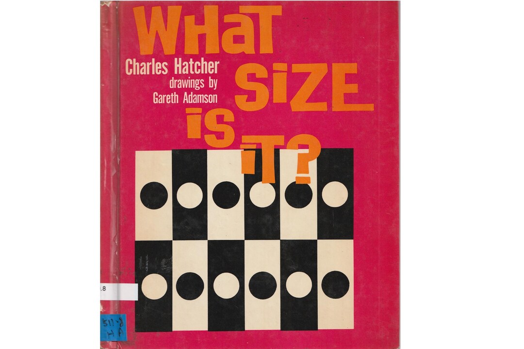 Vintage Childrens Math Book What Size is It, Unit of Measure, Metric ...