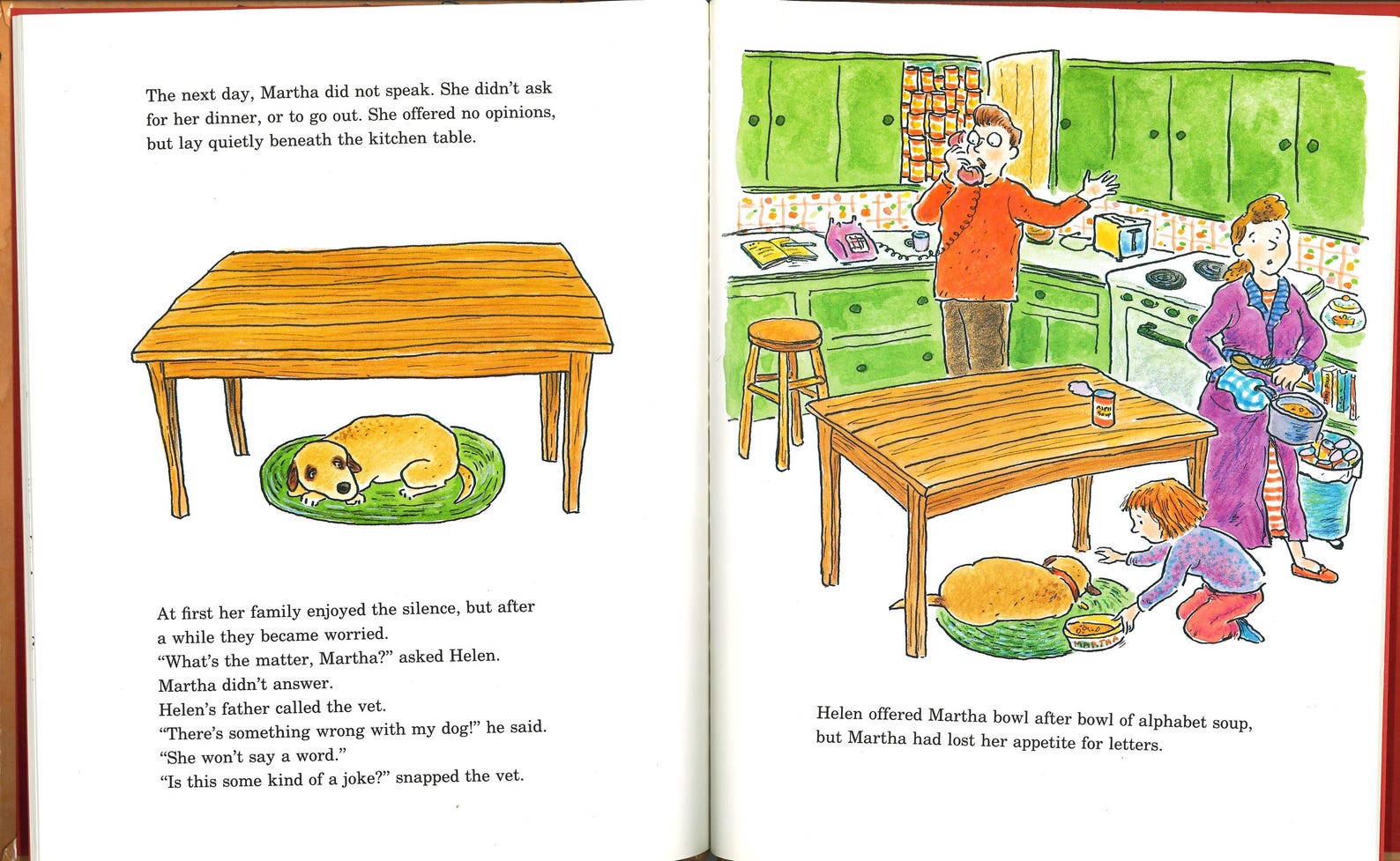 Vintage Susan Meddaugh Children's Fantasy Picture Book Martha Speaks ...