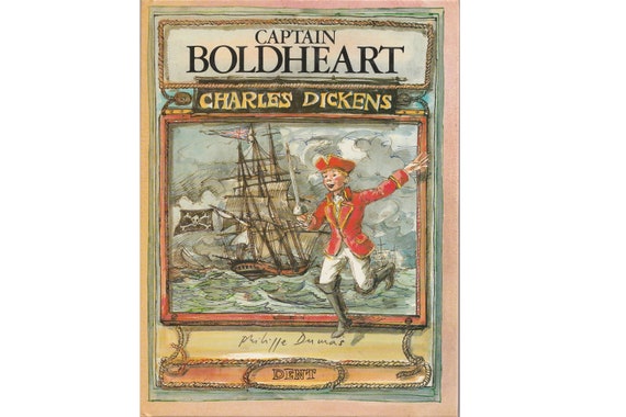 Vintage Charles Dickens Childrens Picture Book Captain - Etsy