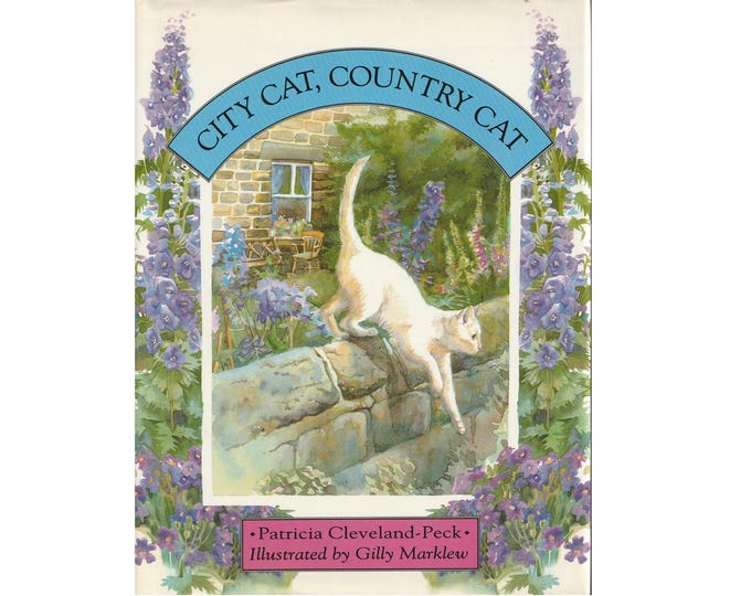 Vintage Childrens Picture Book City Cat Country Cat, Double Life, Cat ...