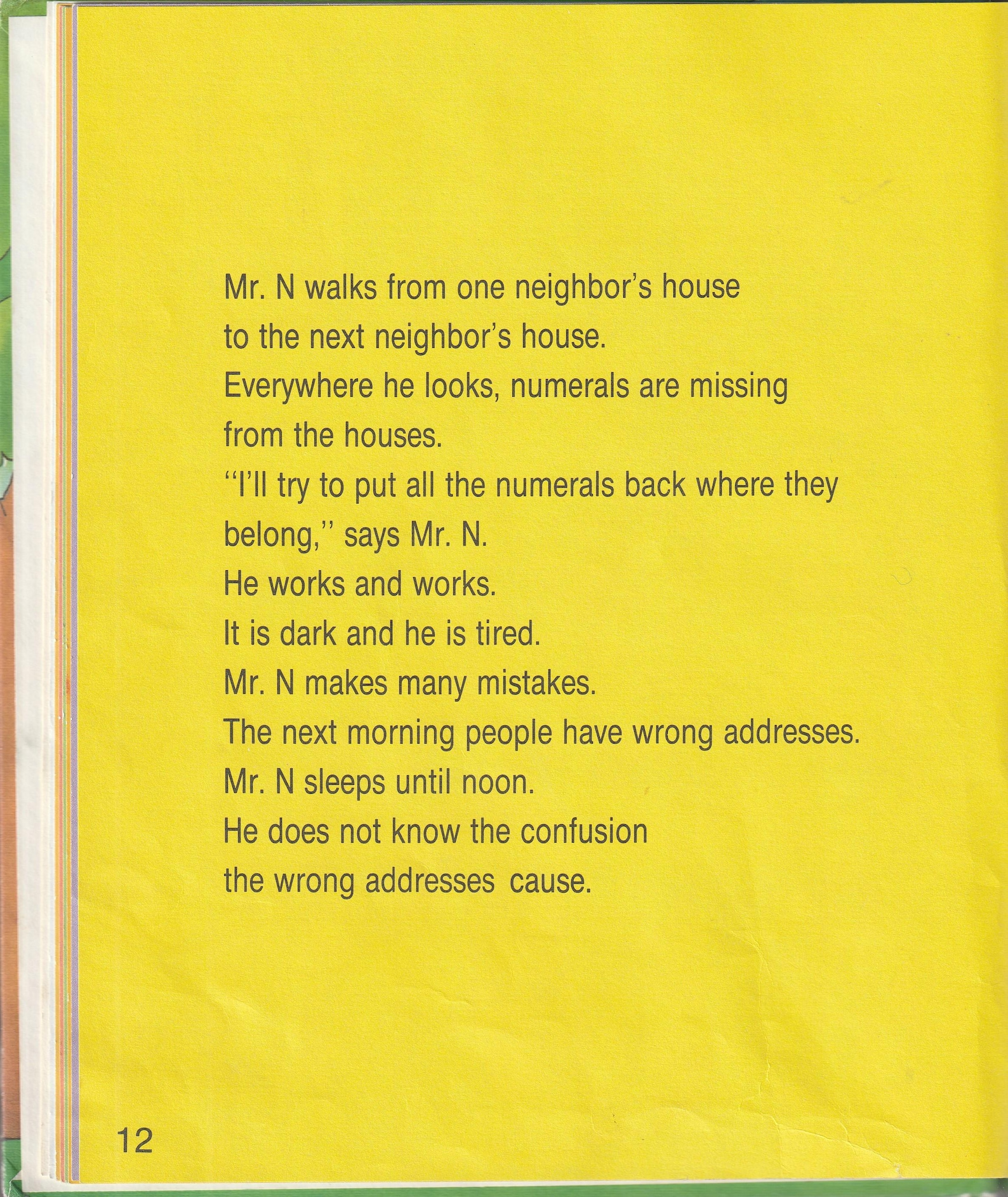 Vintage 1980s Fables From the Letter People Childrens Picture Book Say ...