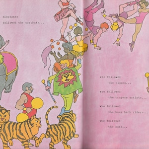 Vintage Childrens Circus Picture Book My Circus Story With the Friendly ...