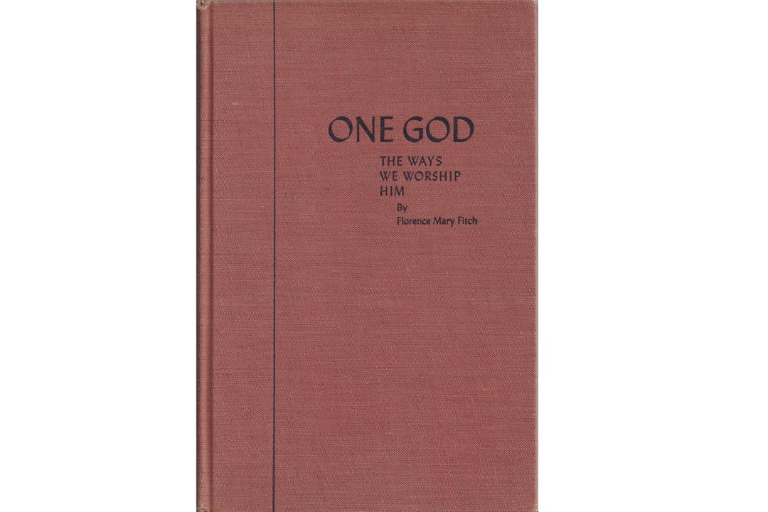 Vintage Childrens Book One God the Ways We Worship Him, Jewish ...