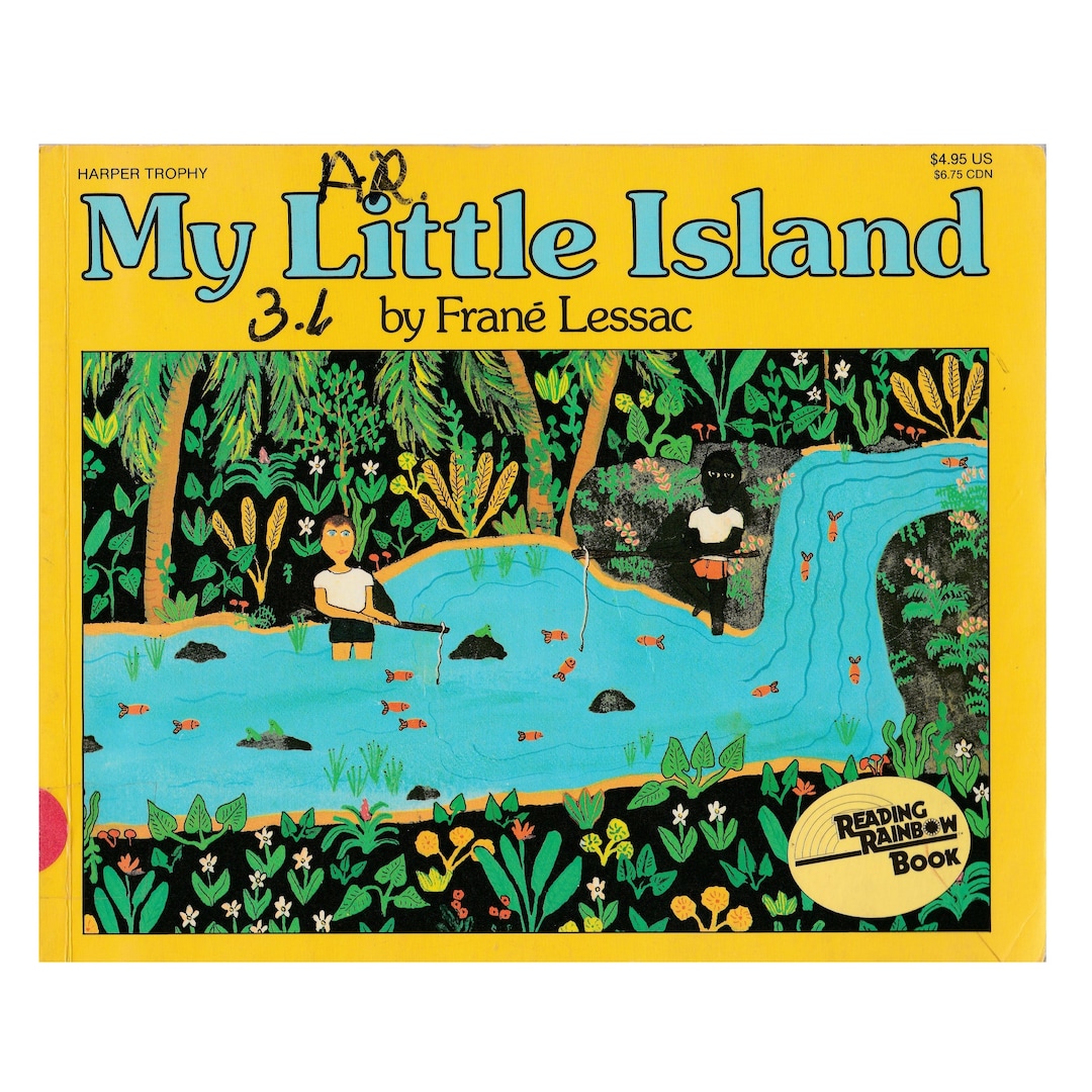 Vintage Childrens Picture Book My Little Island by Frane Lessac ...