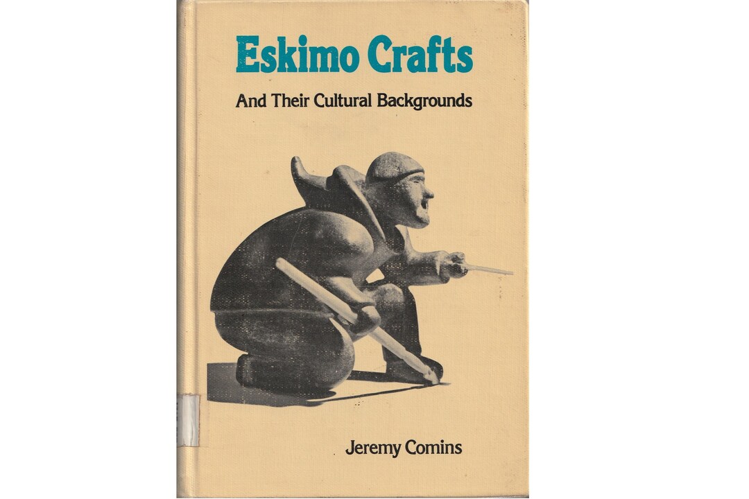 Vintage Childrens Native American Art Book Eskimo Crafts and Their ...