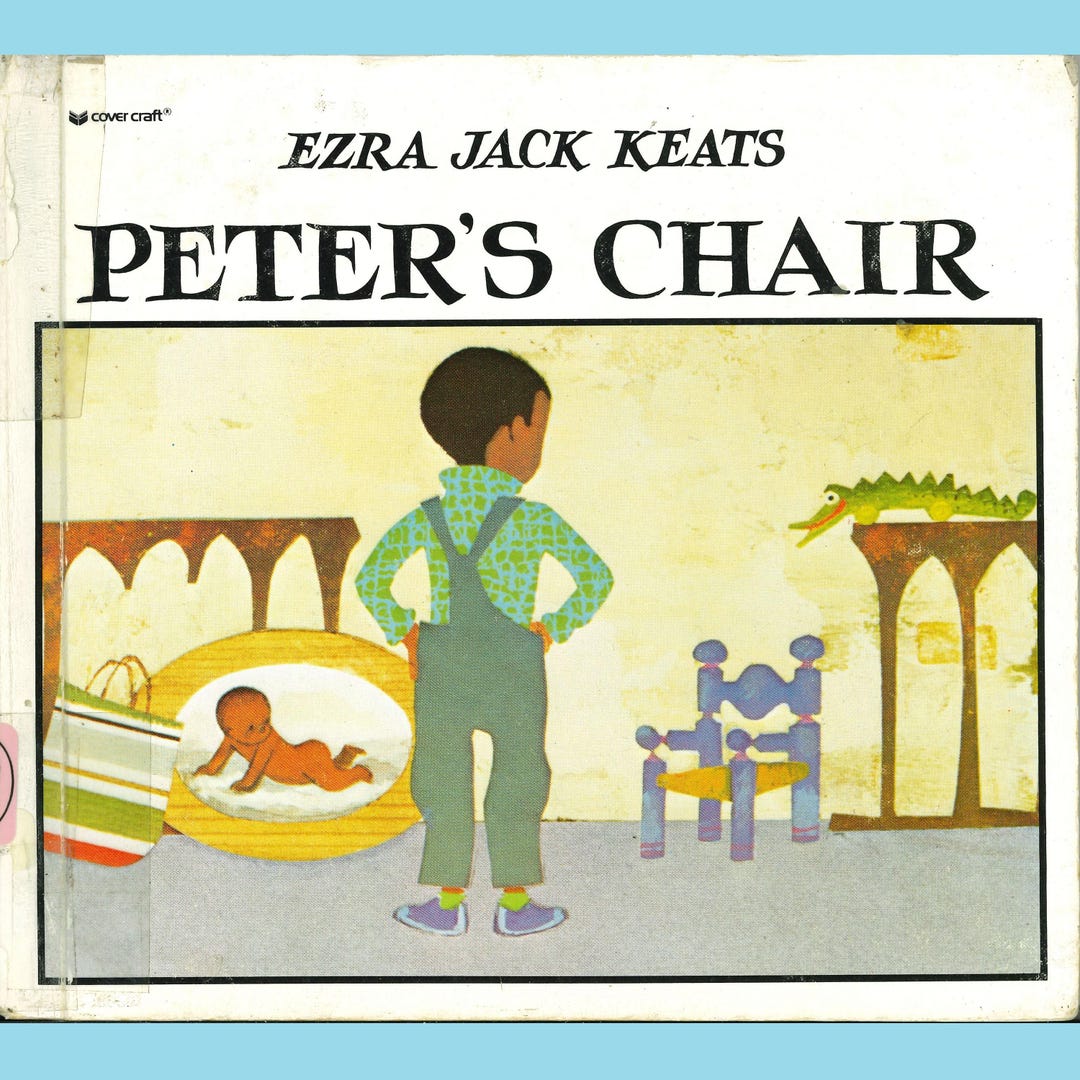 Vintage Children's Book: Peter's Chair by Ezra Jack Keats, Black Family ...