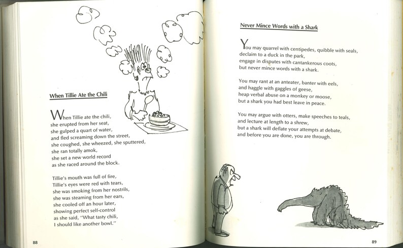 Vintage Jack Prelutsky Childrens Poetry Book the New Kid on the Block ...