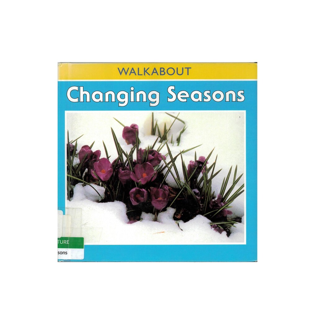 Vintage Preschool Childrens Nature Study Walkabout Series Picture Book ...