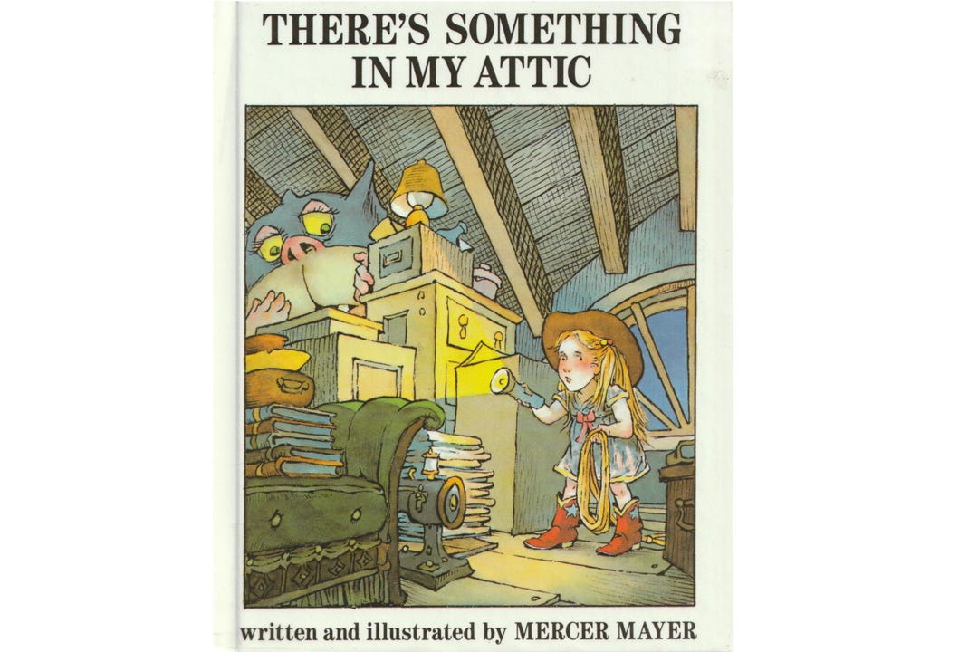 Vintage Mercer Mayer Childrens Picture Book There S Something in My ...