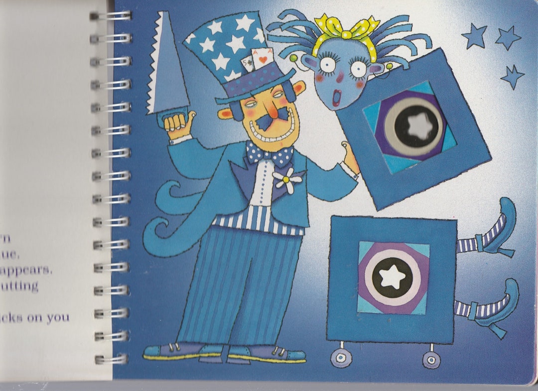 Creepy Clowns Baby Board Book Circus of Colors, Poke and Look, Learning ...