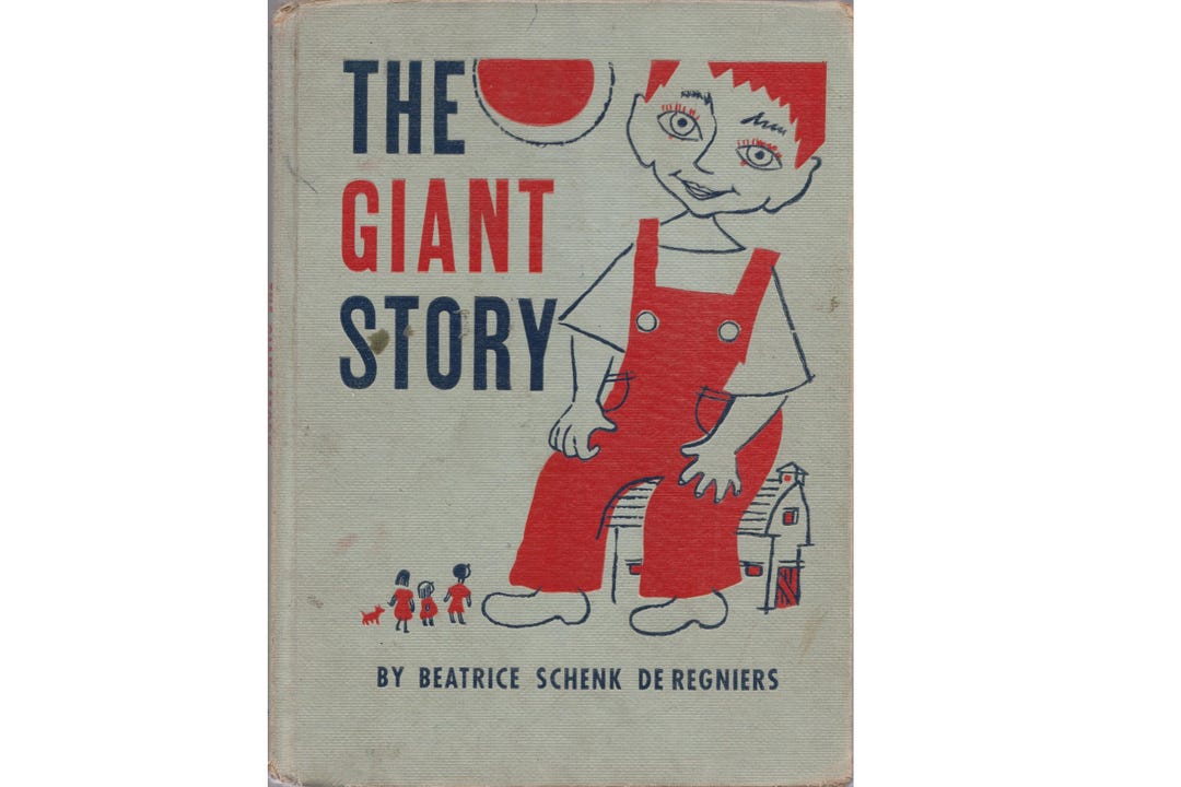Vintage Maurice Sendak Childrens Picture Book the Giant Story, Beatrice ...