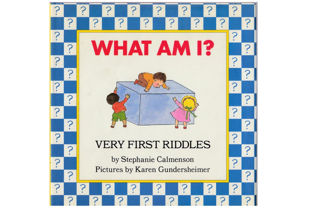 Vintage Preschool Childrens Guessing Game Picture Book What Am I Very ...