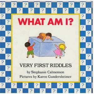 Vintage Preschool Childrens Guessing Game Picture Book What Am I Very ...