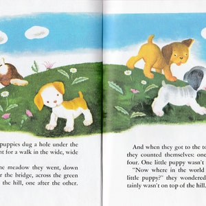 3 Vintage Dog Themed Little Golden Book Childrens Picture Books Poky ...