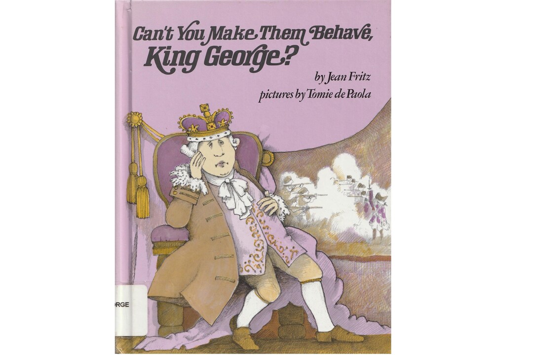 Vintage Childrens Book Can't You Make Them Behave King George, Jean ...