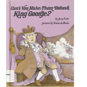 Vintage Childrens Book Can't You Make Them Behave King George, Jean ...