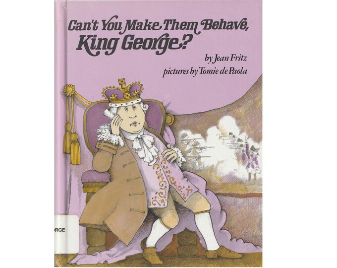 Vintage Childrens Book Can't You Make Them Behave King George, Jean ...