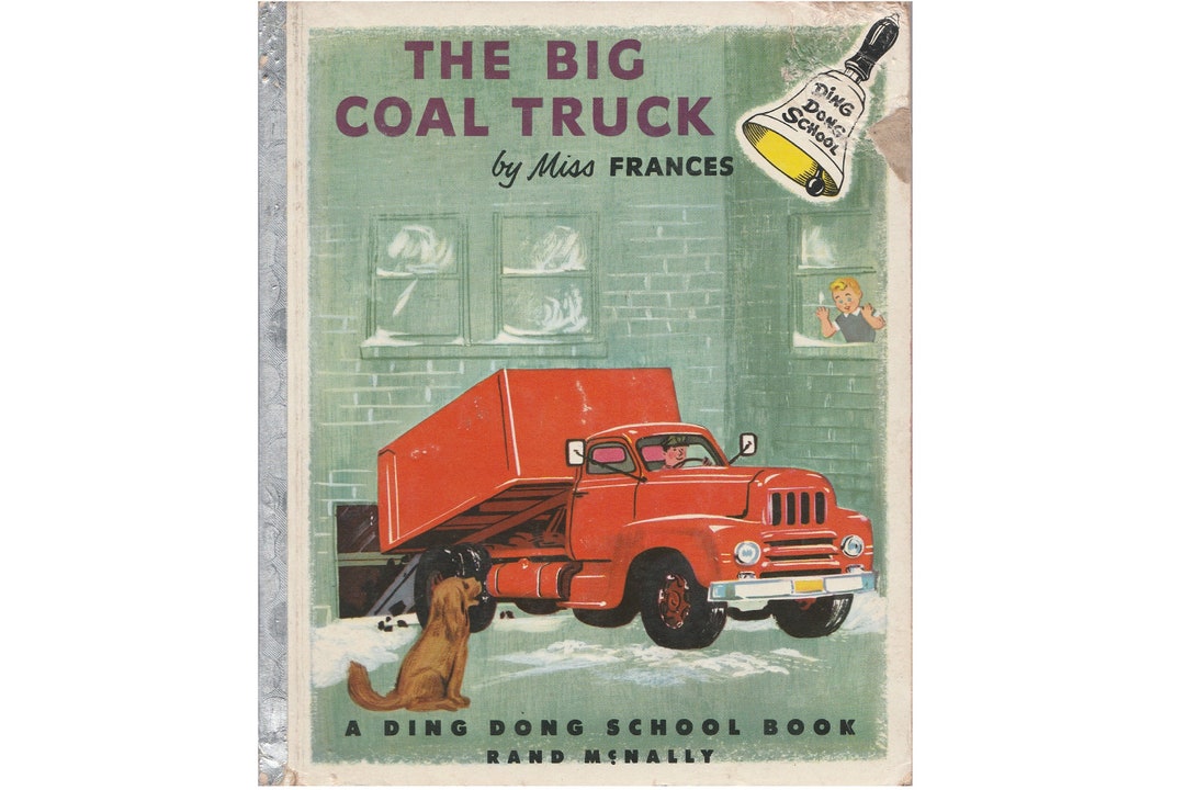 Vintage Rand Mcnally Ding Dong School Childrens Picture Book the Big ...